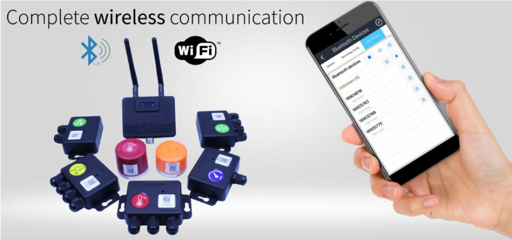 Sensores de Vibración Bluetooth - Automatización Industrial - Erbessd®