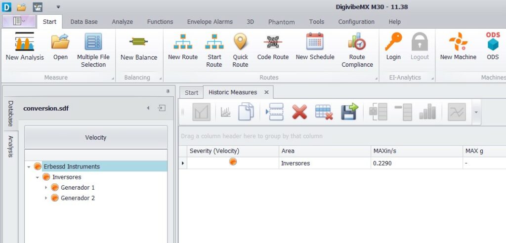 How to import an old database – ERBESSD INSTRUMENTS