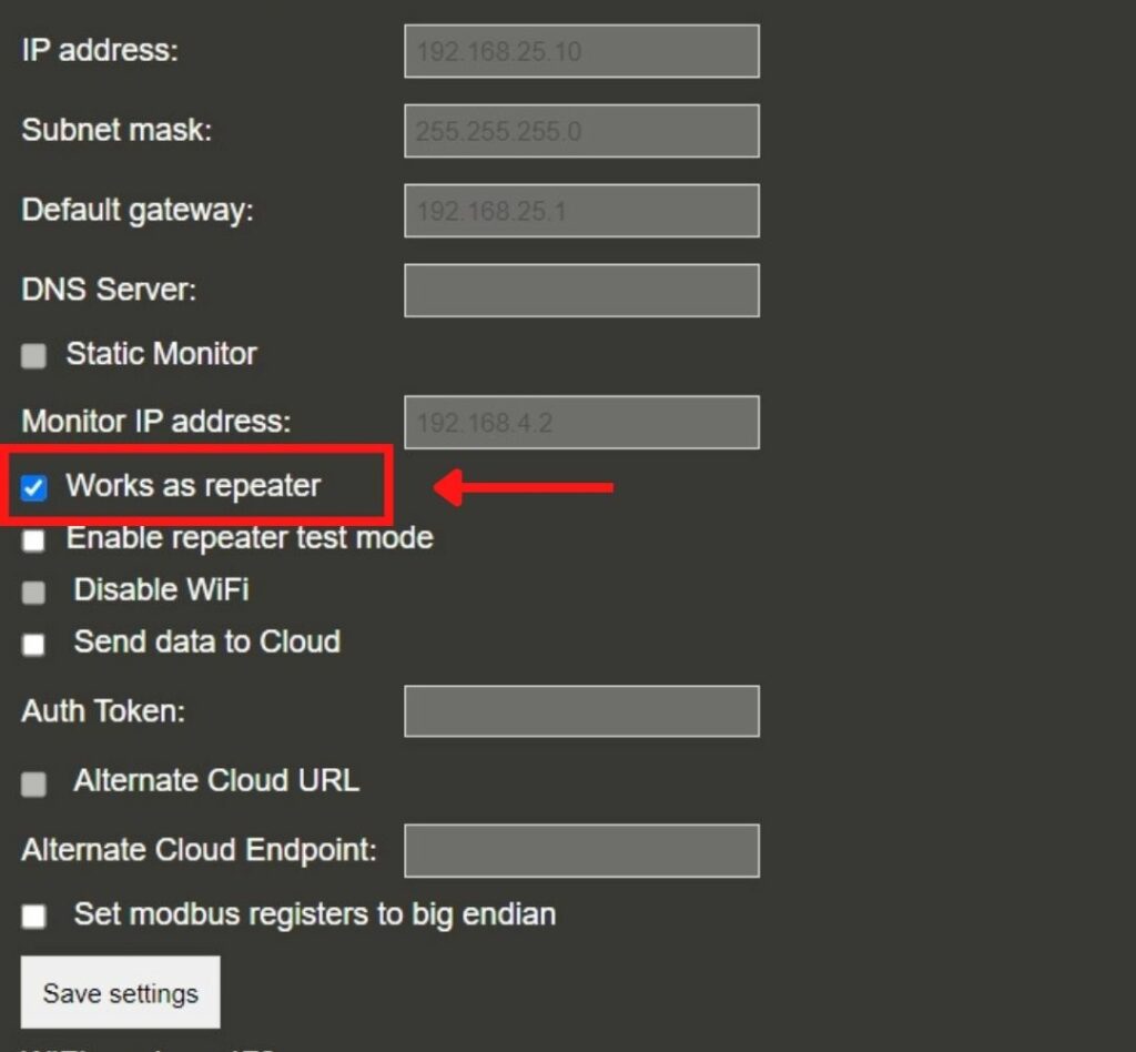 Phantom gateway configuration – ERBESSD INSTRUMENTS