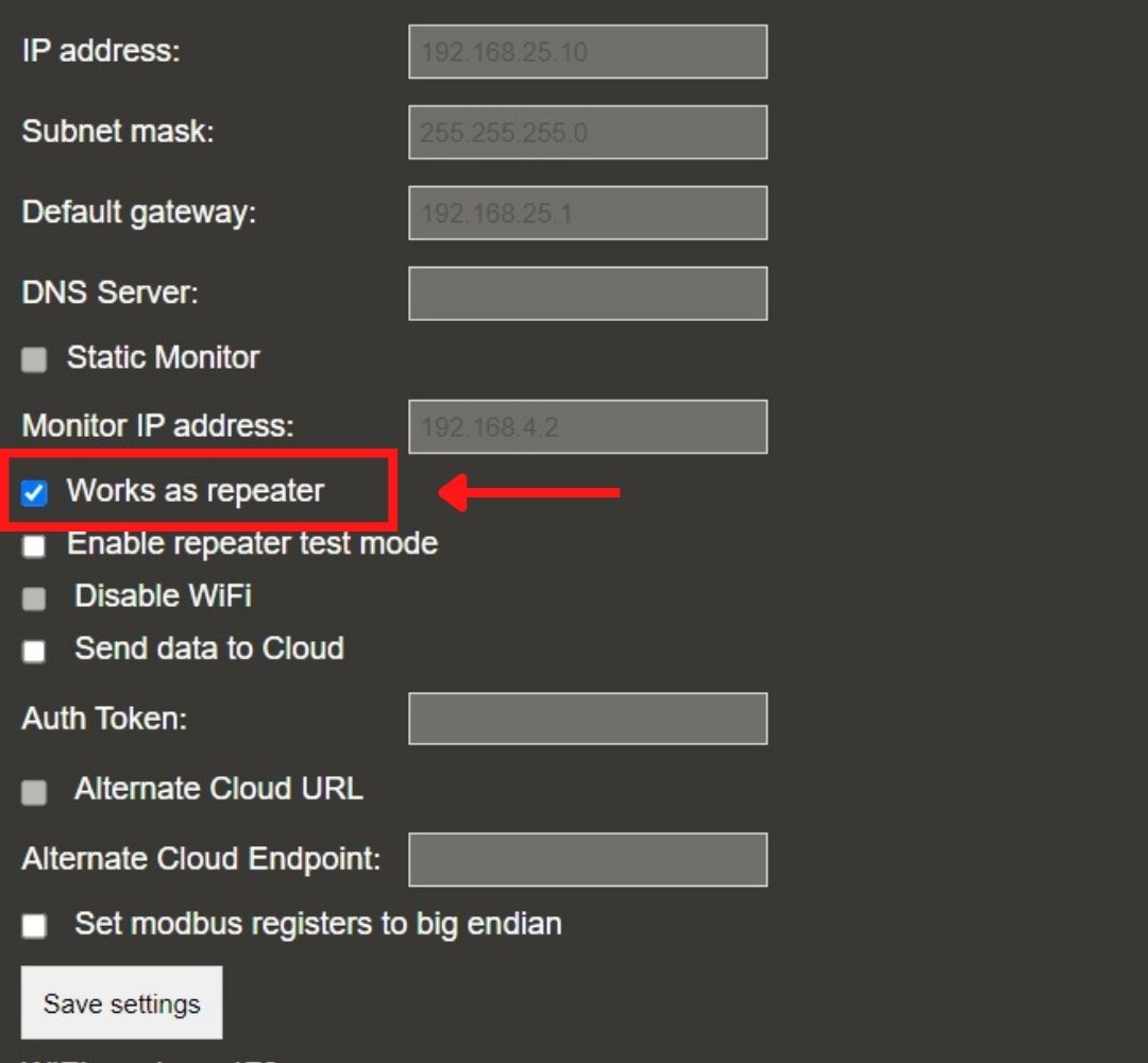 Phantom gateway configuration – ERBESSD INSTRUMENTS